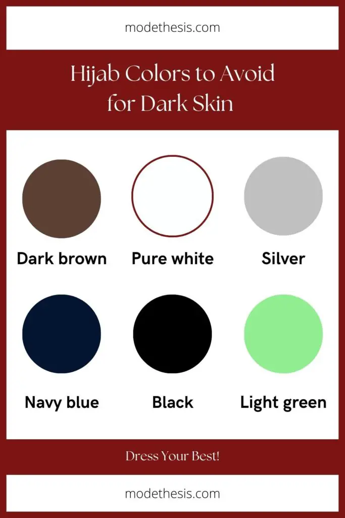 Must-have Hijab Colors for Dark Skin - Mode Thesis