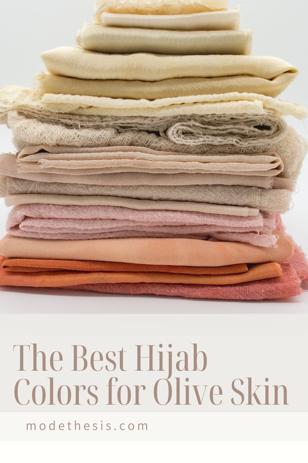 Hijab Colors for Olive Skin Undertone - Mode Thesis